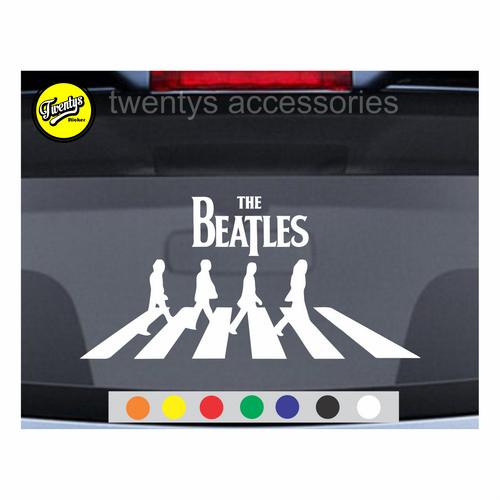 Promo stiker THE BEATLES sticker kaca mobil stiker cutting - 25CM X ...