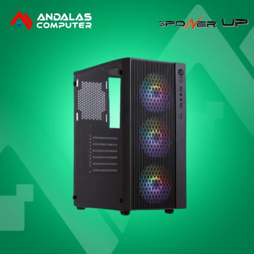 Jual Casing PC Power Up Raptor Sentinel ATX Gaming Case - Standart ...