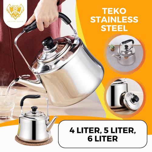 Promo GOLDEN EAGLE - Teko Air Panas Bahan Stainless Steel Tebal 3 Liter ...