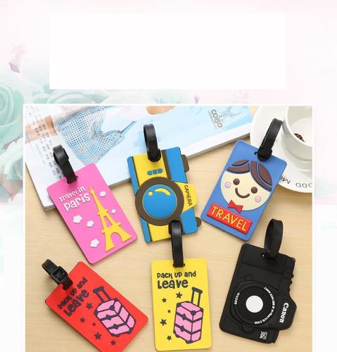 Jual Luggage Tag Label Koper Design Unik Koper jadi mudah dikenal BJ210 ...
