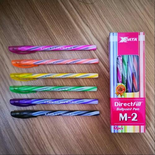 Jual Pulpen Murah Ballpoint Pen Xdata M-1 M-2 Pena Tinta Hitam - Kota ...