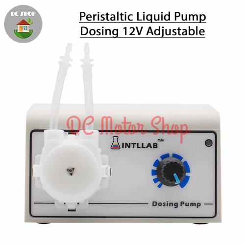 Jual Peristaltic Liquid Pump Dosing Pump 12V Adjustable Speed Free ...