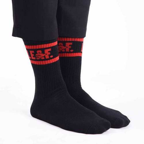 Jual LEAF OG Logo Black/Red Socks - Black - Kota Depok - leafgoodtimes ...