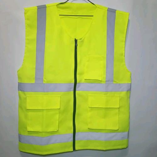 Jual Rompi Safety Bahan Drill/ Rompi Dril/ Rompi Safety/ Rompi Merah ...