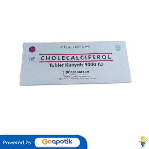 Jual CHOLECALCIFEROL BERNOFARM 5000 IU BOX 30 TABLET - Kota Semarang ...
