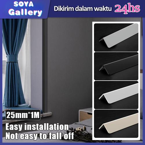 Jual 1M Strip Pelindung Sudut PVC untuk Rumah List Sudut Siku L ...