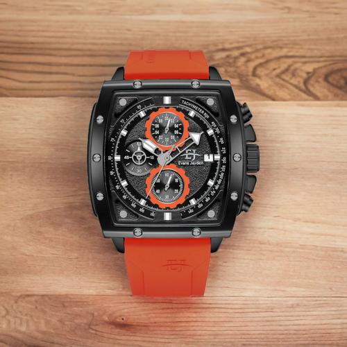 Jual Jam Tangan Pria Original Evans Jayden 9463 Chrono Waterproof Strap ...