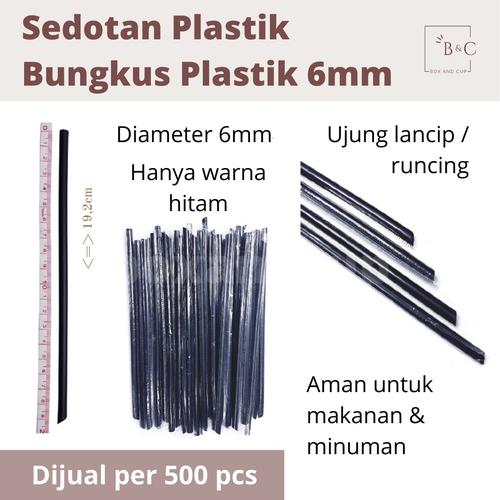 Jual Sedotan / Pipet / Straw Plastik Steril Runcing / Lancip Bungkus ...