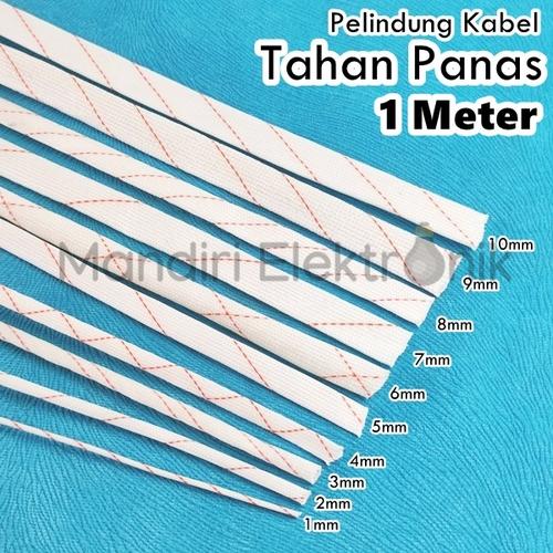 Jual Pelindung Kabel Tahan Panas 1 2 3 4 5 6 7 8 9 10 mm per Meter ...