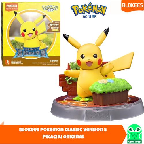Jual Blokees Pokemon Classic Version S Pikachu Model Kit Original ...