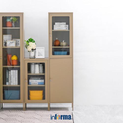 Promo Informa Flins Lemari Arsip Kantor Metal Half Door Cicil 0% 3x ...