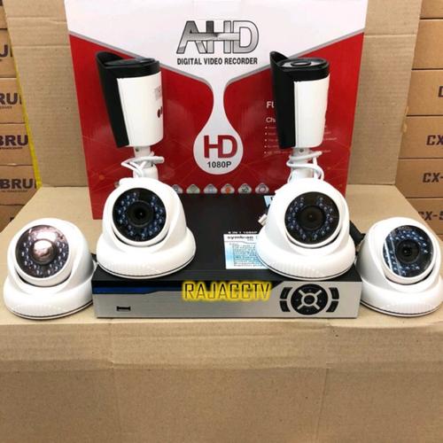 Jual Paket CCTV 6 Channel 6 kamera FULL HD 5MP 1080p Siap Pasang ...