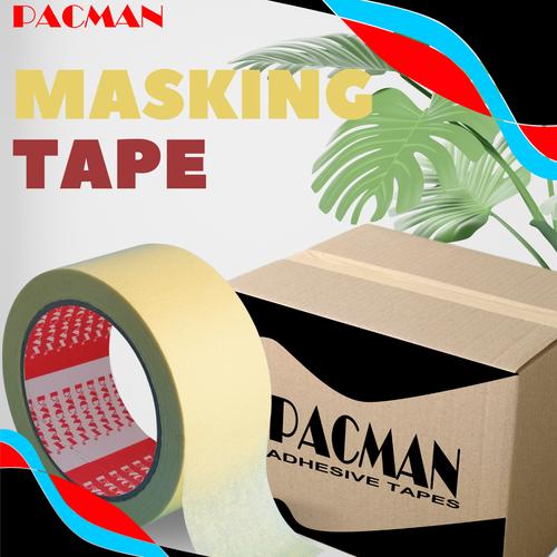 Jual Masking tape kuning 1 karton/box/kardus lakban kertas isolasi ...