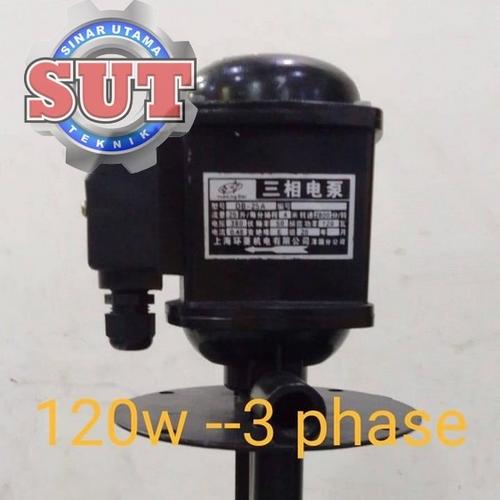 Jual Pompa Coolant 120 Watt 3 phase pompa air pendingin coolant mesin bubut - Kab. Semarang ...