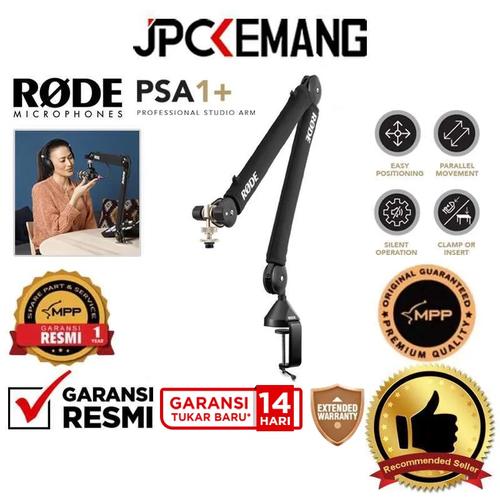 Promo Rode PSA1+ Rode PSA1 Plus Boom Arm Broadcast Stand Microphone ...