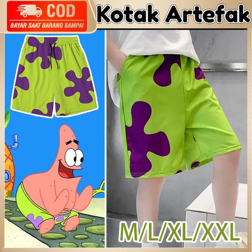 Jual Celana Patrick Star Kartun Lucu Unik / Celana Basket Patrick ...