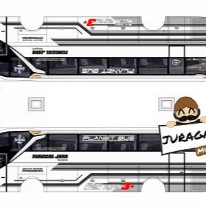 Jual DIY Miniatur Bus STJ Kids Panda Putih Skala 30 Papercraft - Kab ...