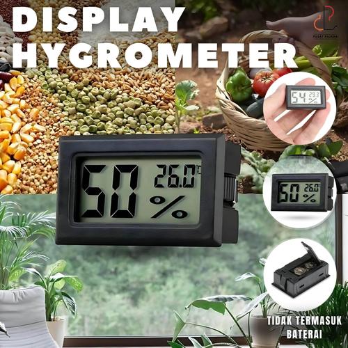 Jual Mini Digital Hygrometer Thermometer Alat Pengukur Suhu Dan ...