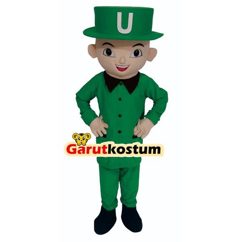 Jual kostum maskot badut upin topi sulap setelan costume lucu dewasa ...
