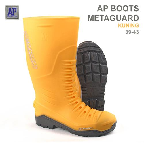 Jual AP Boots METAGUARD - Sepatu Boot Safety PVC Shoes Karet Kerja - 40 ...