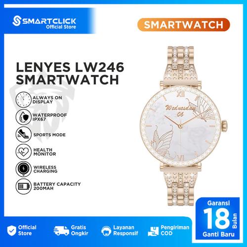Promo LENYES LW246 Smart Watch Amoled 1.19" Sport Health Monitoring ...