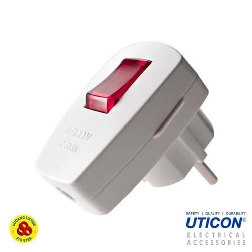 Jual UTICON STEKER + SAKLAR NEON S228 - Jakarta Pusat - GUDANG LISTRIK ...