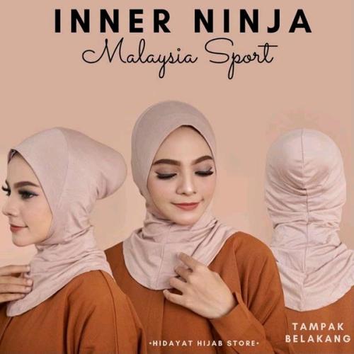 Promo Dalaman Hijab Ninja / Inner jilbab Premium / ciput Anti Pusing ...