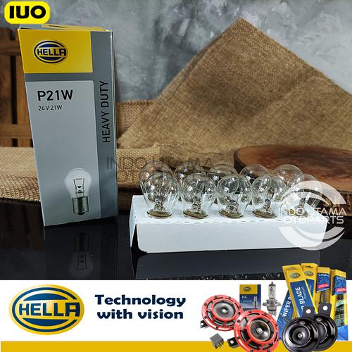 Promo Bohlam Hella P21W 24V 21W Lampu Sen Mundur kaki 1 BA15S ...