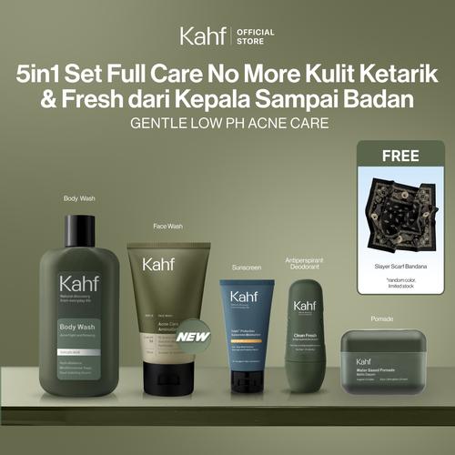 Jual [KOMANDAN CHOICES - KAHF BUNDLE 5IN1 PAKET BEBAS KUSAM : FULL CARE ...