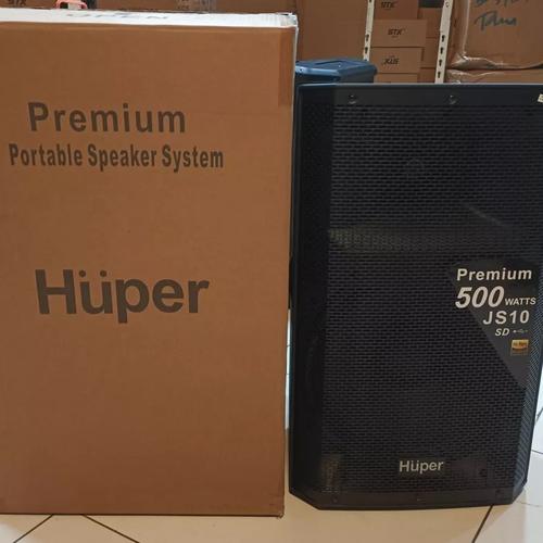 Jual Speaker Aktif HUPER JS10 / JS 10 15 INCH ORIGINAL 500 WATT USB ...