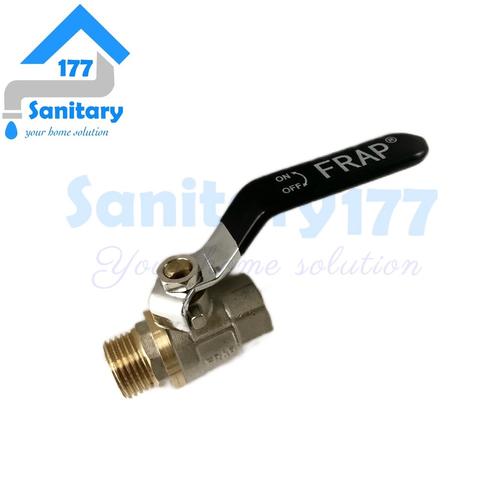 Jual Ballvalve Kuningan Frap 1/2 inch drat Luar dalam - Stop Kran keran air 3/4 inch sambungan ...