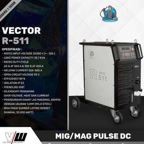 Jual VECTOR R - 511 | MESIN LAS MIG/MAG PULSE DC - Jakarta Pusat ...