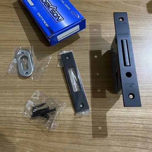 Jual MORTISE LOCK DEKKSON MTS SLD DL84100 MATT BLACK Kunci Mekar ...