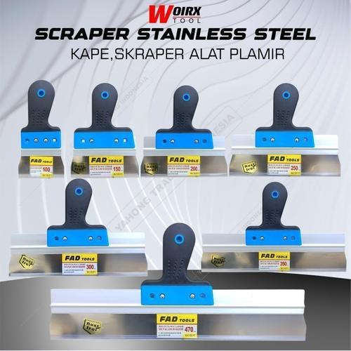 Promo Scraper Kape Alat Plamir Stainless Steel Alat Plamir Compon Aci ...