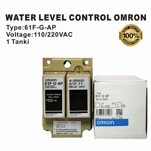 Jual FLOATLESS LEVEL SWITCH WLC 1 TANKI 61F-G-AP OMRON WATER LEVEL ...