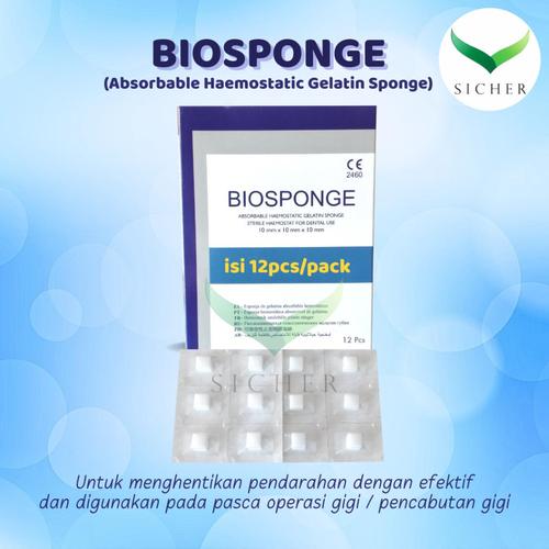 Promo Biosponge / Bio Sponge / Spongostan Hemospon Gelatin Collagen ...
