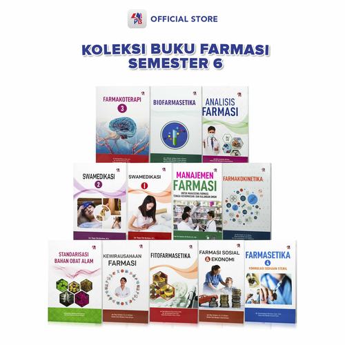 Jual Buku Farmasi Semester 6 : Analisis Farmasi / Biofarmasetika / Farmakokinetika ...
