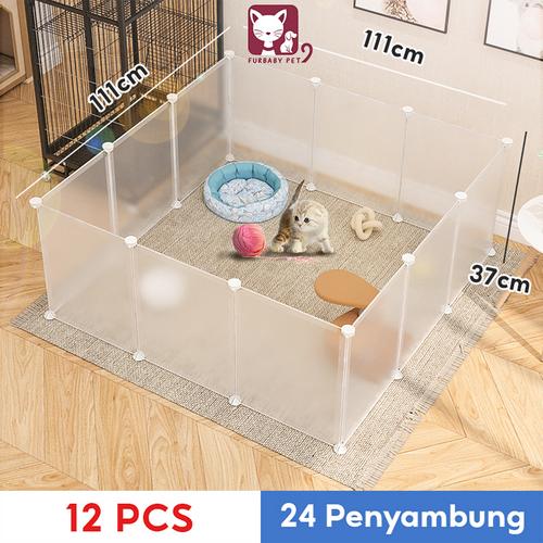 Promo 1 Set Kandang Kucing Pagar Anjing 110*110*37cm Berbagai Ukuran ...