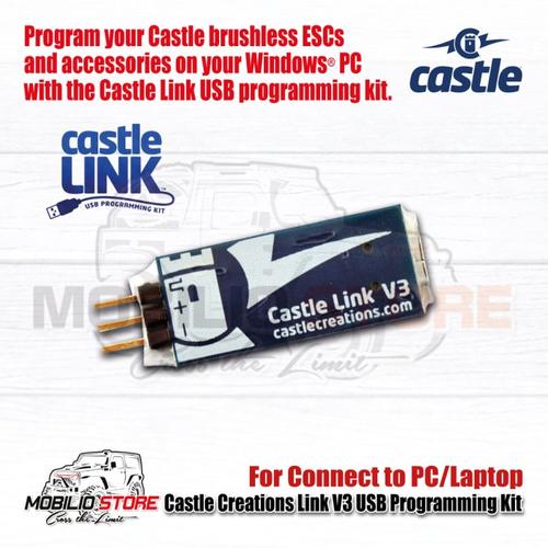 Jual Castle Creations Link V3 USB Programming Kit - Jakarta Utara ...