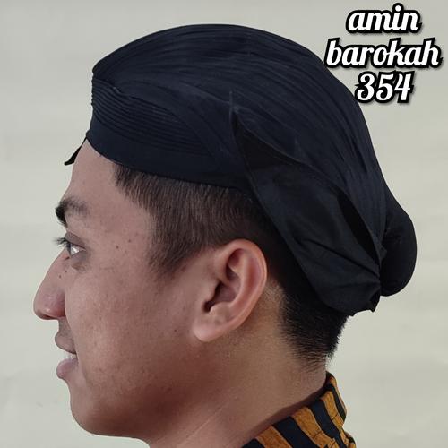 Jual COD...!!! Blangkon Jogja Lipat Hitam Polos Jebeh - Ukuran Dewasa #Adat #Jawa #Tradisional # ...