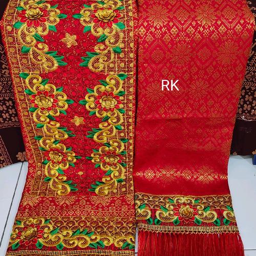 Jual Songket Full Bordir dan Tumpal Motif Palembang - Kota Medan ...