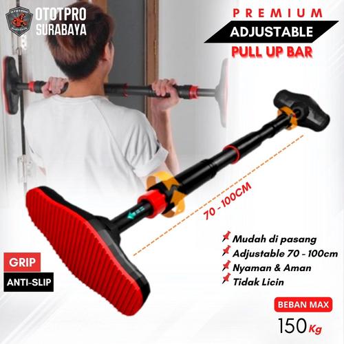 Jual Adjustable Door Pull Up Bar BODYMASTER |Pull up Pintu |Gym ...