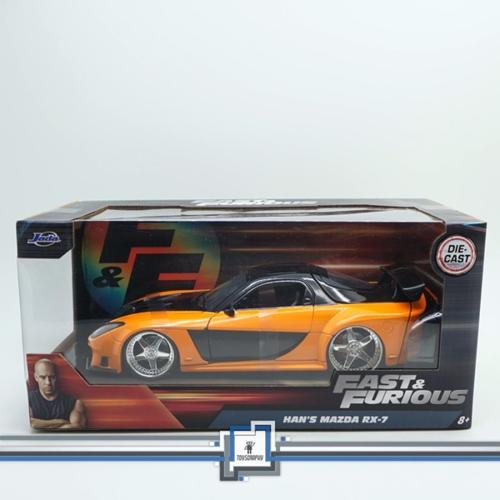 Promo Jada Fast and Furious 1:24 Han's MAZDA RX7 RX-7 RX 7 Tokyo Drift ...