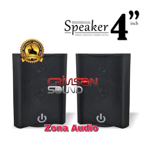 Jual SPEAKER PASIF MONITOR CRIMSON 402 4 INCH 2 WAY COCOK UNTUK RUMAHAN CAFE RESTORAN ...