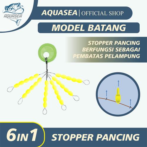 Promo AQUASEA Stopper Kuning Batang Float Pancing YL01 Alat Ikan Joran ...