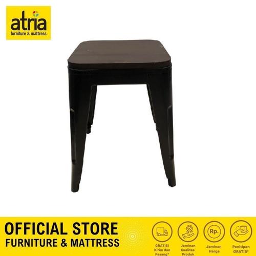 Promo Kursi Metal | Kursi Kayu | Kursi New Tolix Wood Low Stool Atria ...