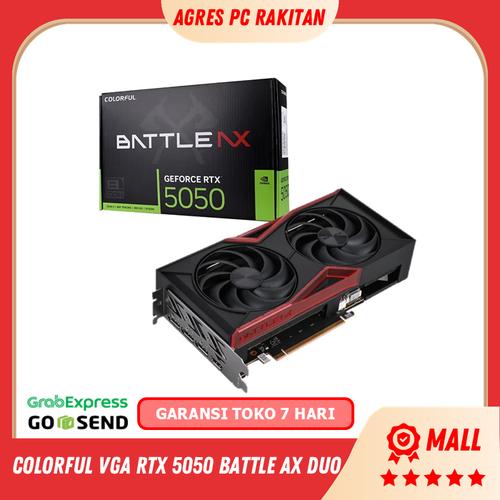 Promo COLORFUL VGA NVIDIA GEFORCE RTX 5050 BATTLE AX DUO 8GB-V GDDR6 OC ...