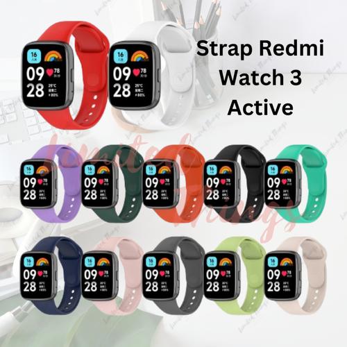 Jual [STRAP] Strap untuk Redmi Watch 3 Active Polos Tali Strap Jam ...