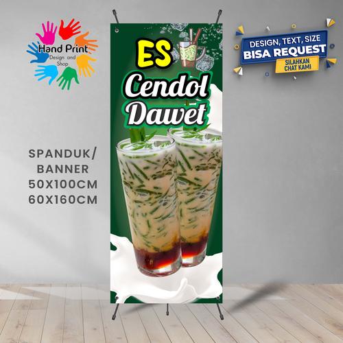 Jual Spanduk Banner Es Dawet Es Cendol C Gratis Memesan Desain ...