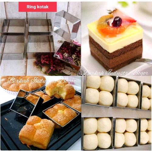 Jual cutter ring kotak/ bahan stenlis isi 12 pcs .. ukuran 7 cm sampai ...